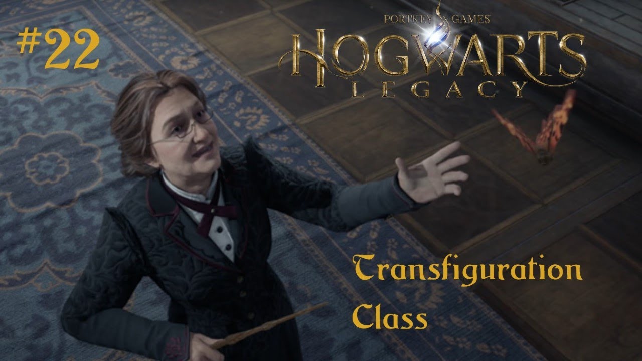 Transfiguration Class - Hogwarts Legacy Gryffindor Gameplay #22 - YouTube