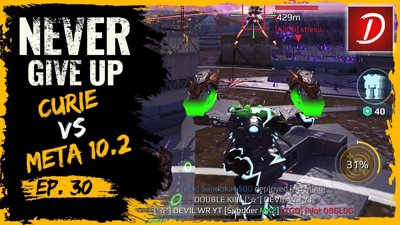 🔥 Curie vs Meta 10.2 Raptor / Eiffel : War Robots WR - YouTube