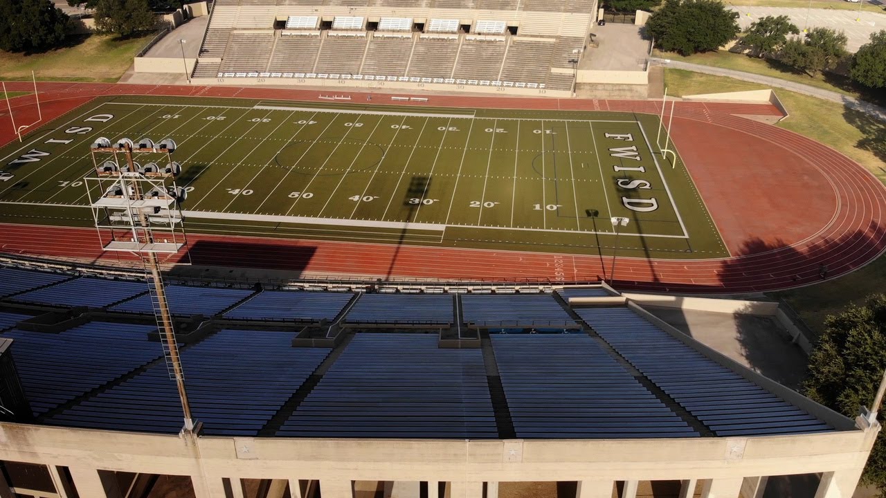 Friday Night Flights: Farrington Field in Fort Worth ISD - YouTube