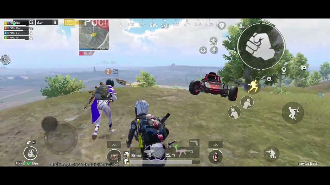 Simiçka atanla adam öldürürsən Pubgmobile - YouTube