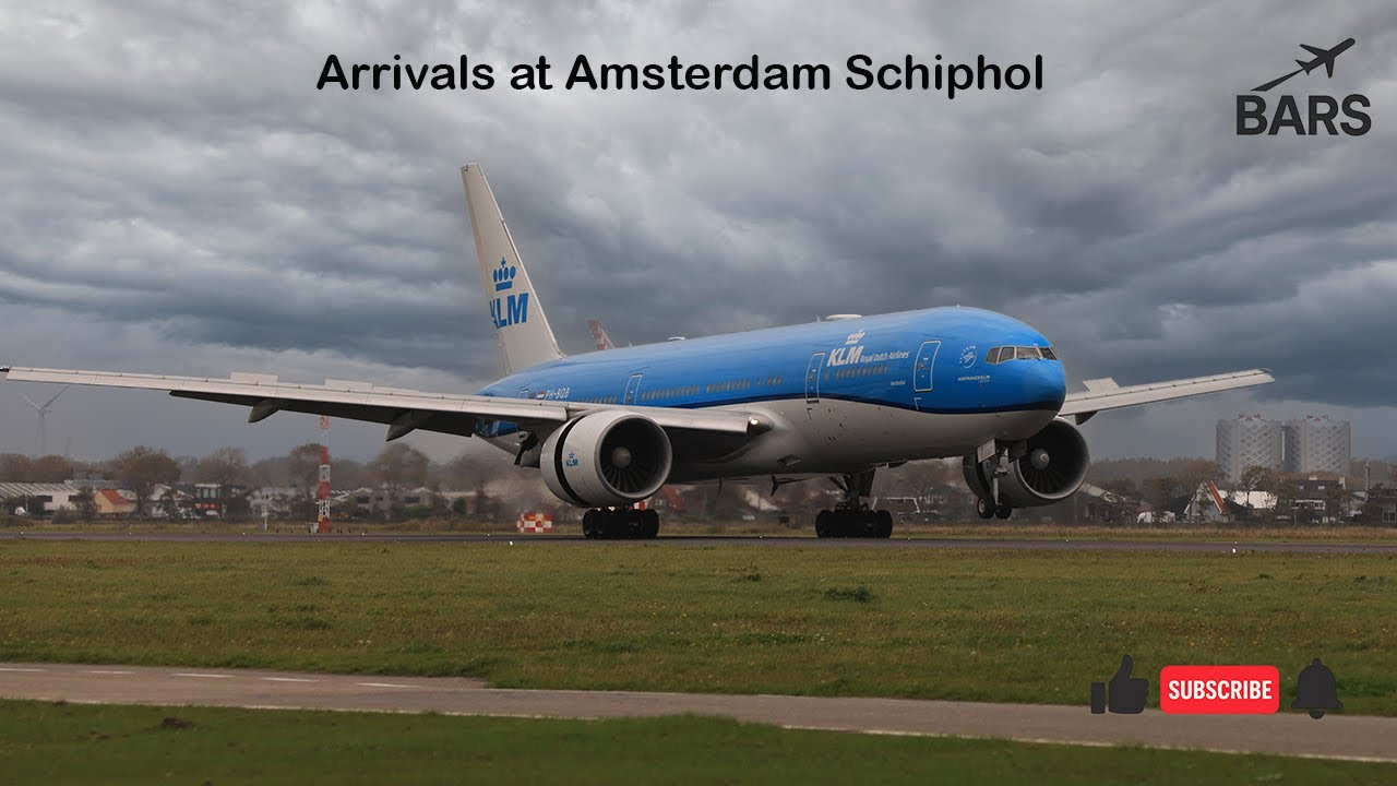 Arrivals at Amsterdam Schiphol ️ Airport |AMS| 07.10 2025 Live ATS ...