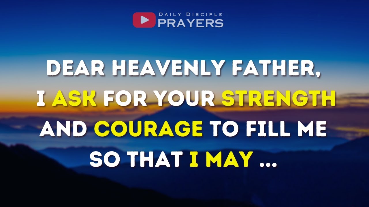 A Short prayer for Boldness in Faith | Daily Disciple Prayers | Lets ...