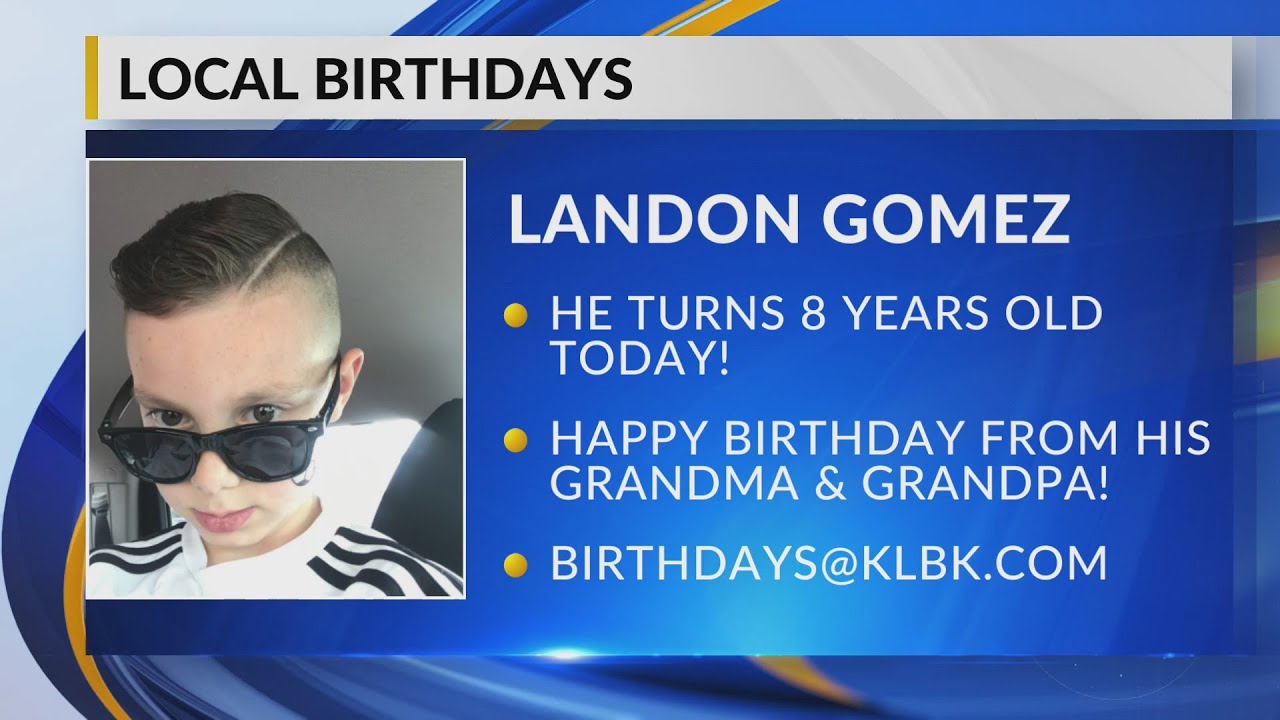 Landon Gomez turns 8 years old today! - YouTube
