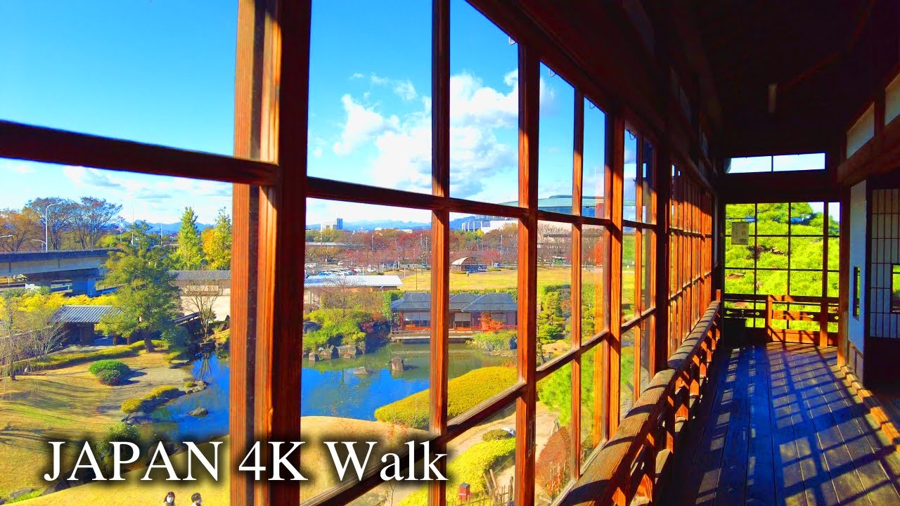 【4K】Japan Walking Tour - Beautiful Japanese Garden in the Countryside ...