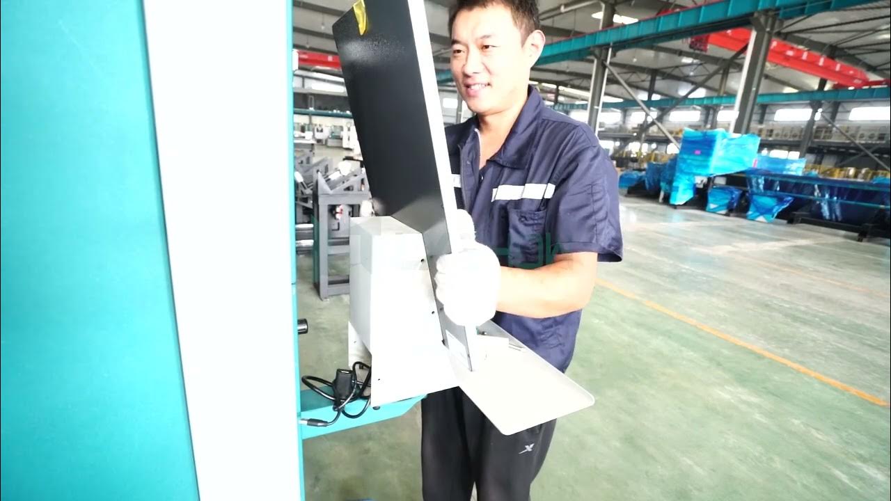 Automatic loading and unloading groove laser pipe cutting machine four chuck disassembly video ...