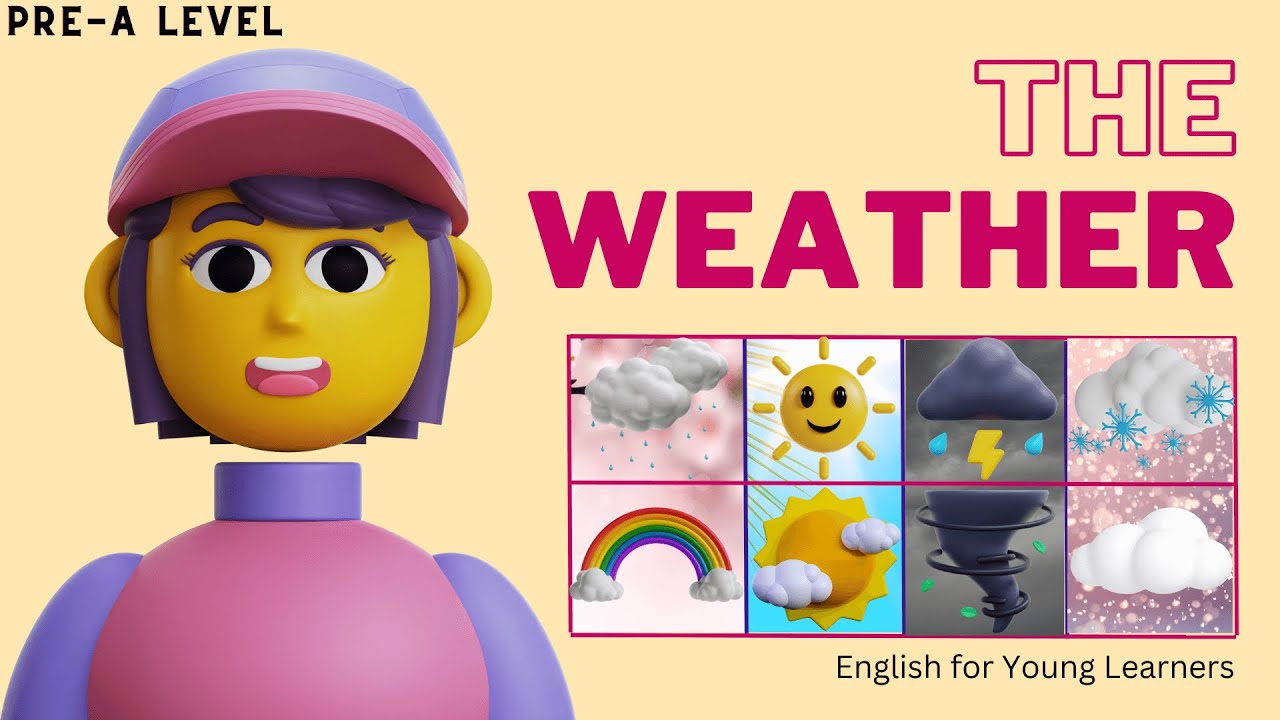 🌞🌦️☔🌧️The Weather for Kids Vocabulary I 😎💦🌈 What's the Weather Like? by ...