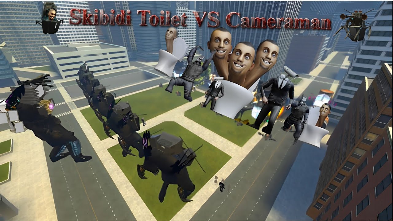 Skibidi Toilet Vs Cameraman Fighting - YouTube