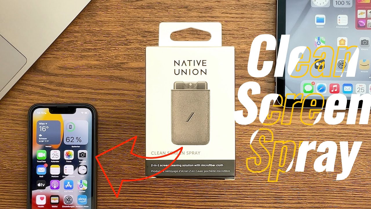 Luxus Display Reinigung - Native Union Clean Screen Spray - YouTube