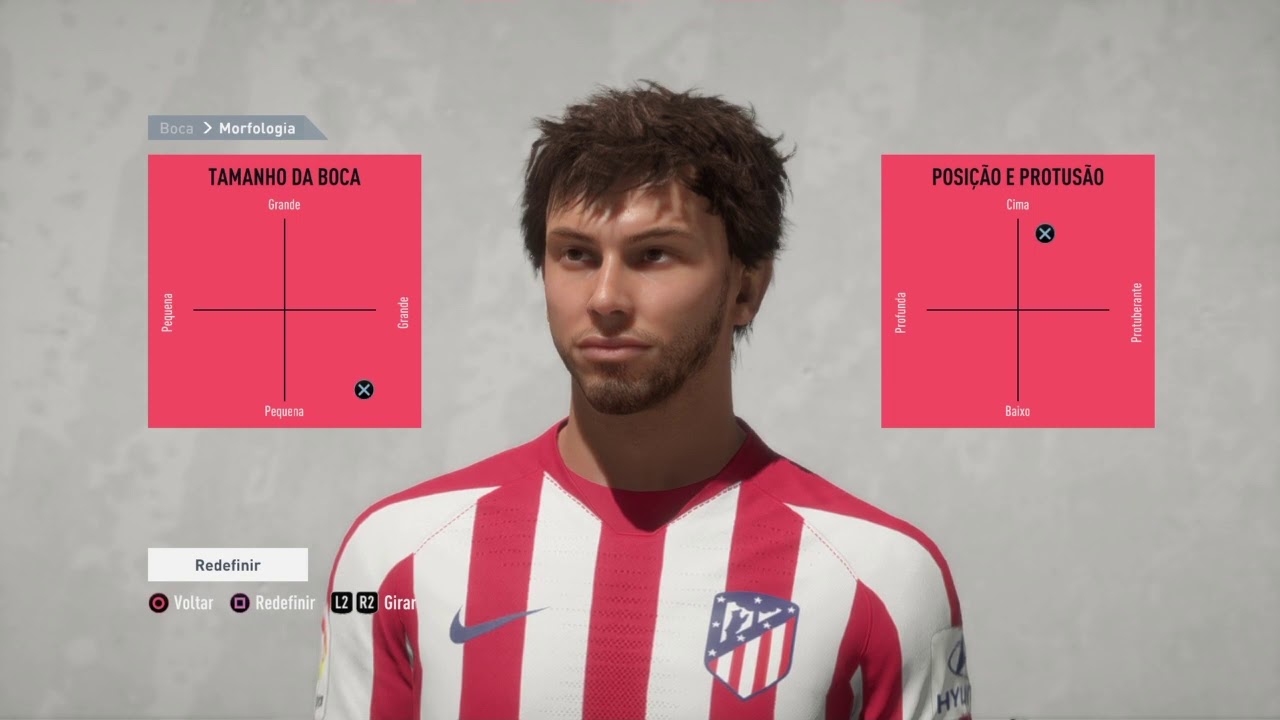 FIFA20 face JOÃO FELIX Pro clubs tutorial lookalike - YouTube