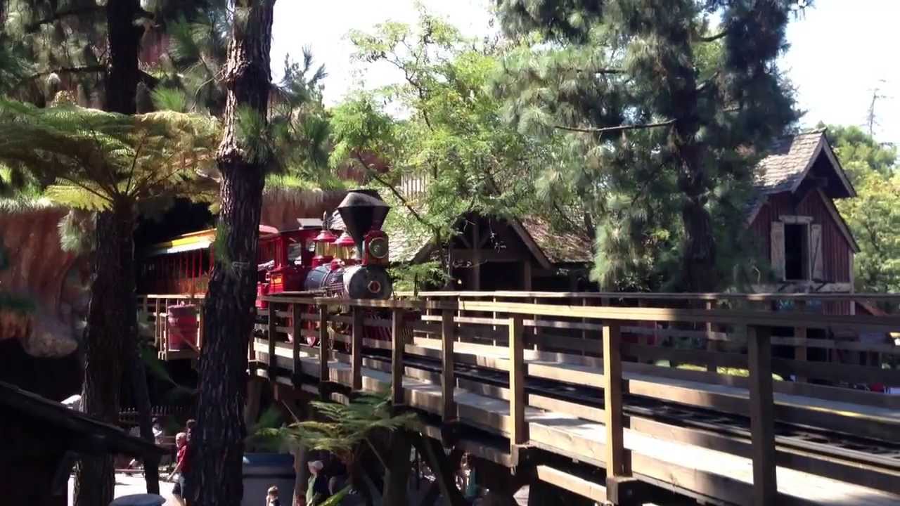 C.K. Holliday with Excursion Train, Disneyland Railroad, August 2013 ...