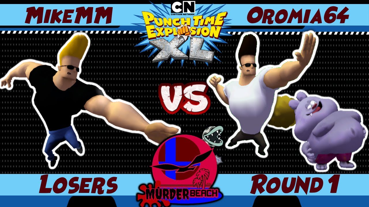 MBSB4 Cartoon Network Punchtime Explosion: MikeMM (Johnny Bravo) vs ...