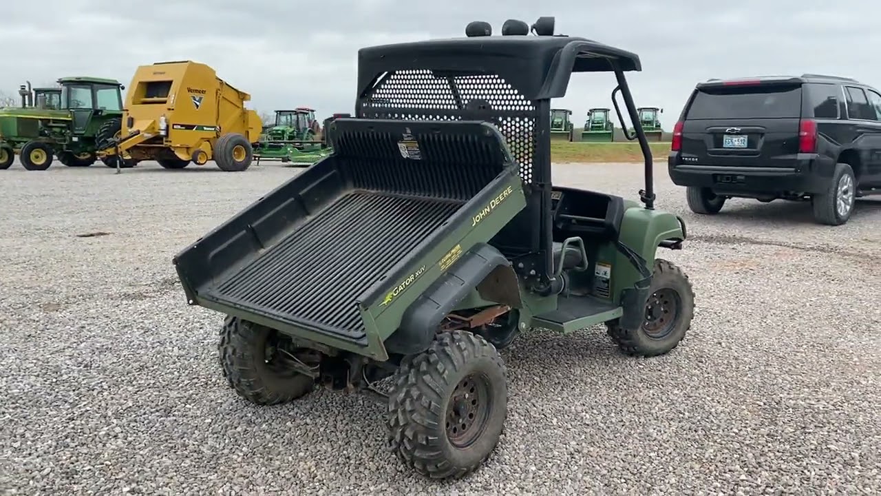 2007 JOHN DEERE GATOR XUV 620I For Sale - YouTube
