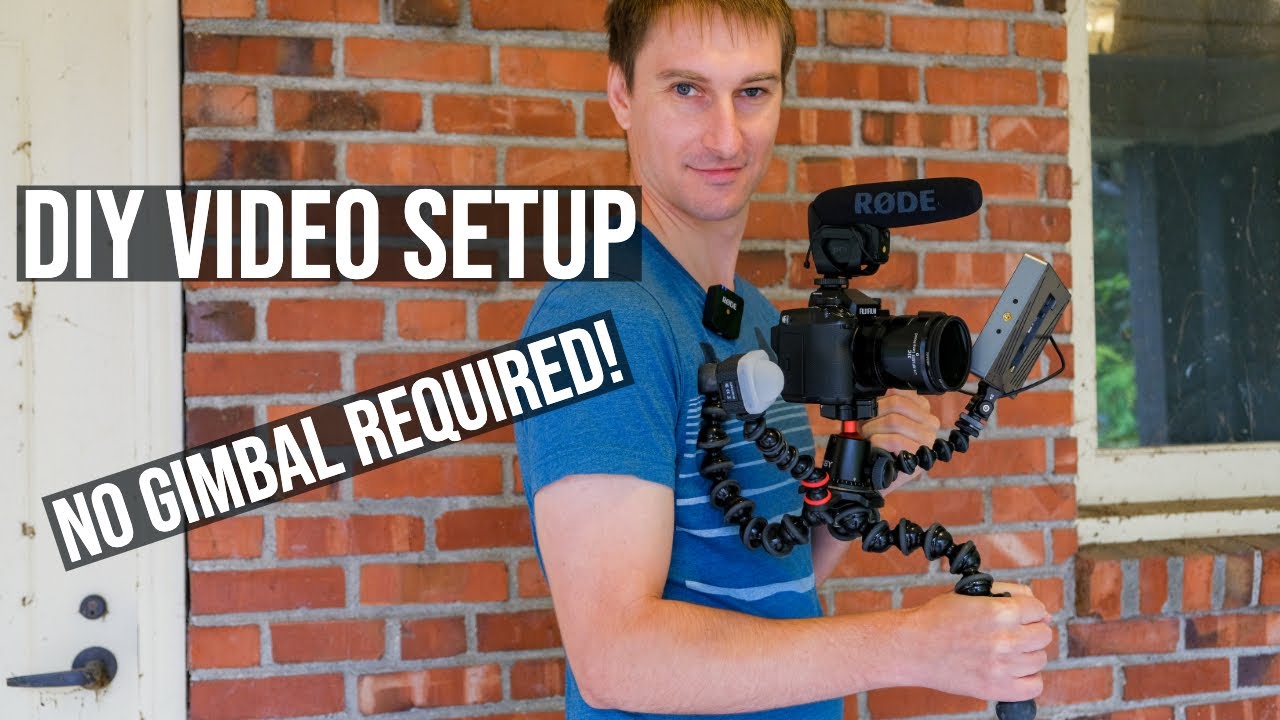 Best DIY Video Camera Setup with Stabilizer - No Gimbal Required! - YouTube