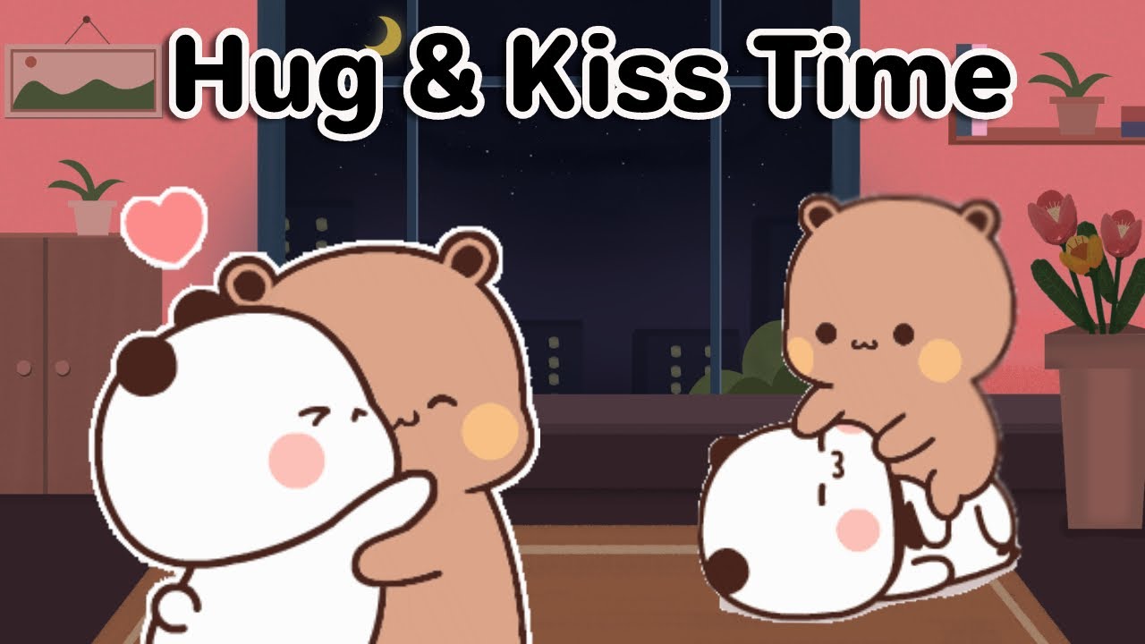 Hug & Kiss | Bubu Dudu | Milk Mocha Bear | Goma Peach | #bubududu # ...