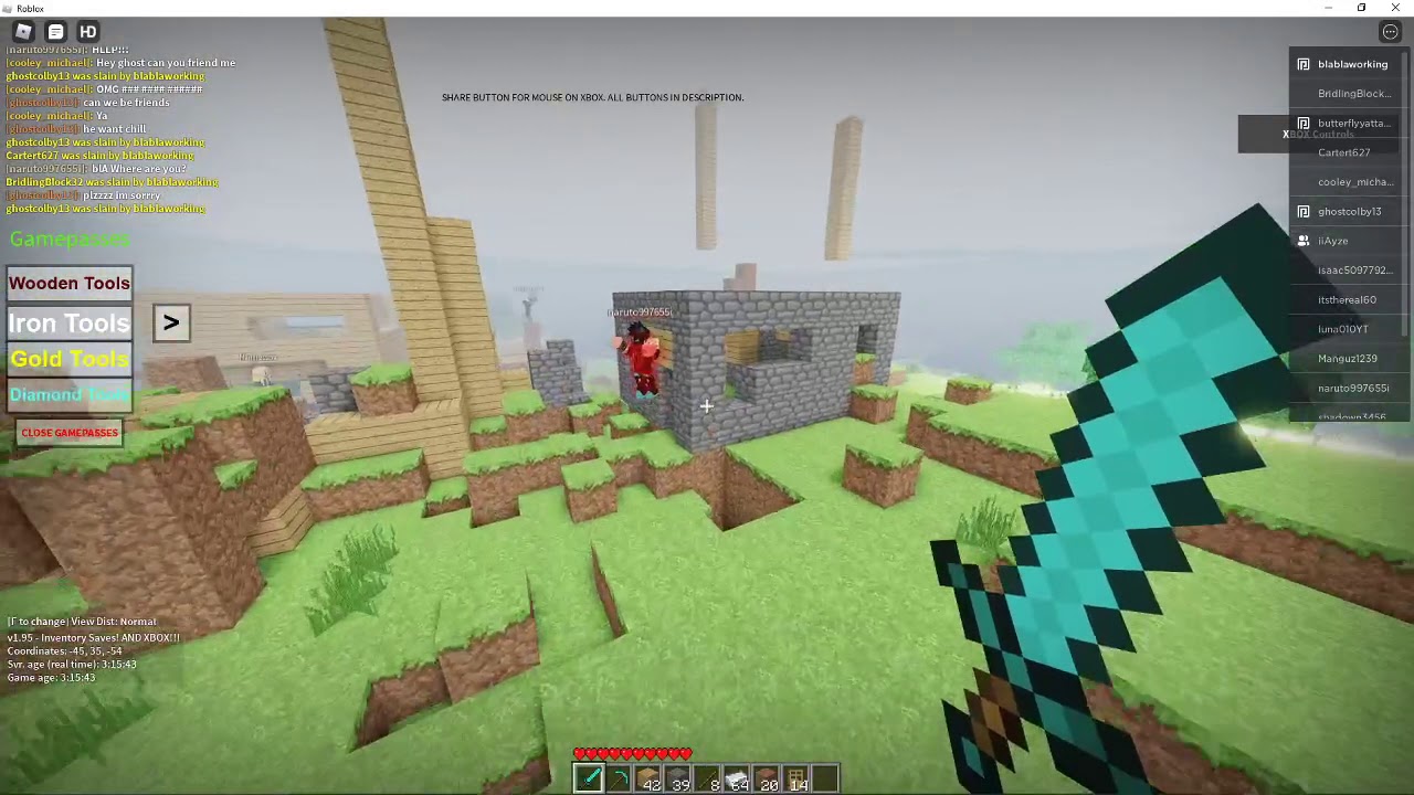 Roblox minecraft| Mineverse - YouTube