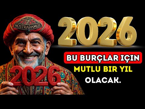 Peygamber Nostradamus: 2026 yılı bu burçlar için mutlu bir yıl olacak.