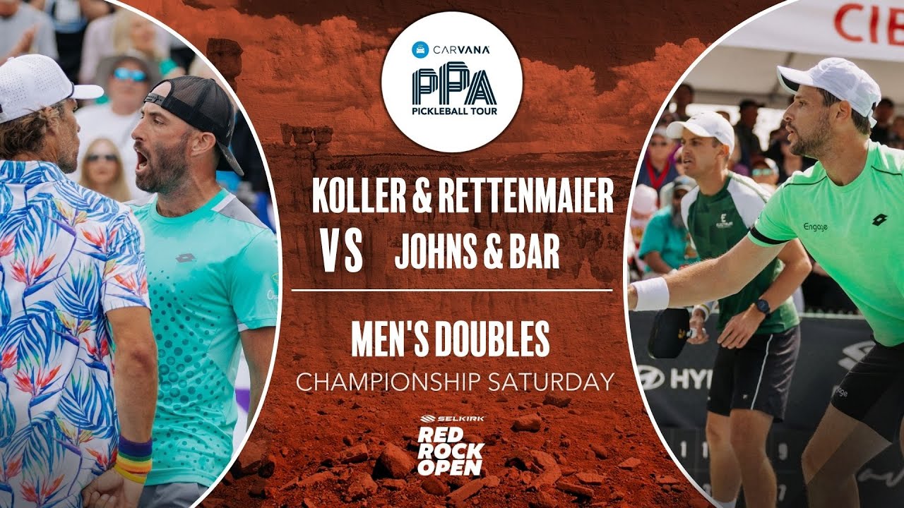 Johns and Bar take on Koller and Rettenmaier in the Semifinals - YouTube