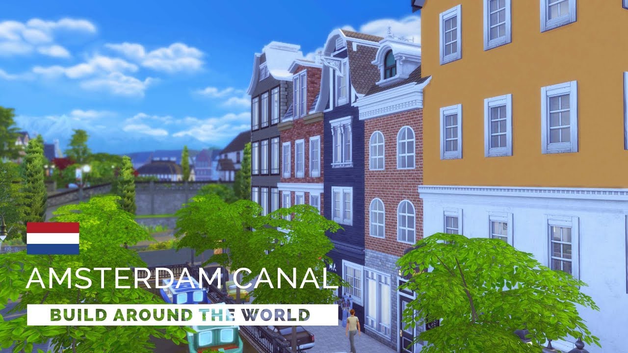 Sims 4 | Speedbuild | Build Around the World - Netherlands - YouTube