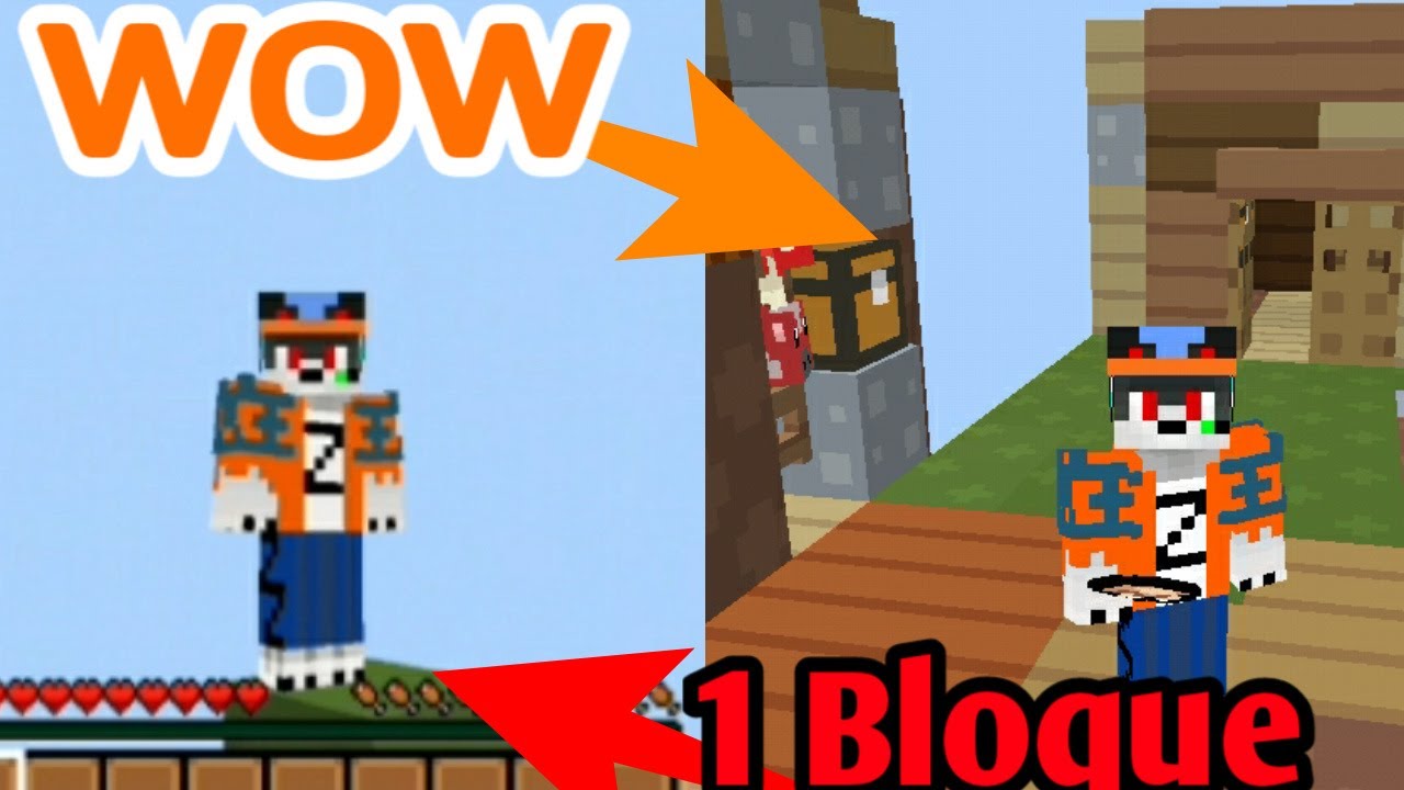 Un Bloque random |Minecraft One Block episodio #1 |Minecraft con ...