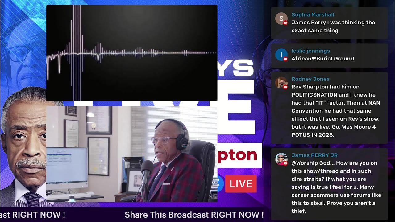 Weekdays Live with Rev. Al Sharpton | Keepin It Real Radio Show - YouTube