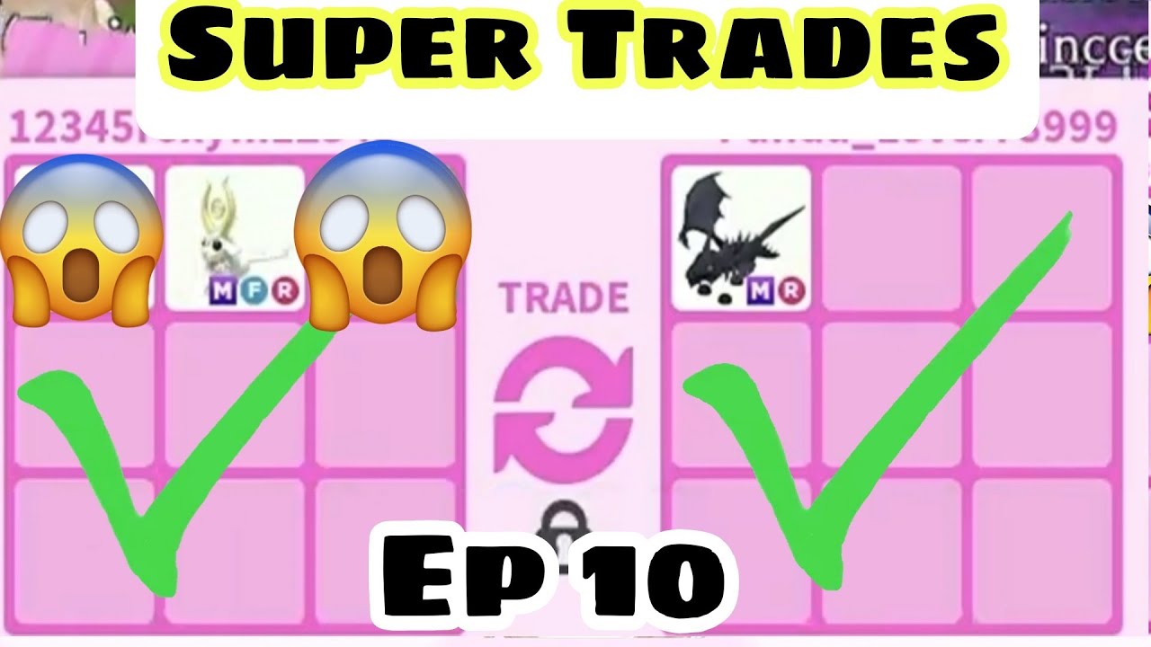 Mega Trades In Richest Ever Adopt Me Trading Server Ep10 - YouTube