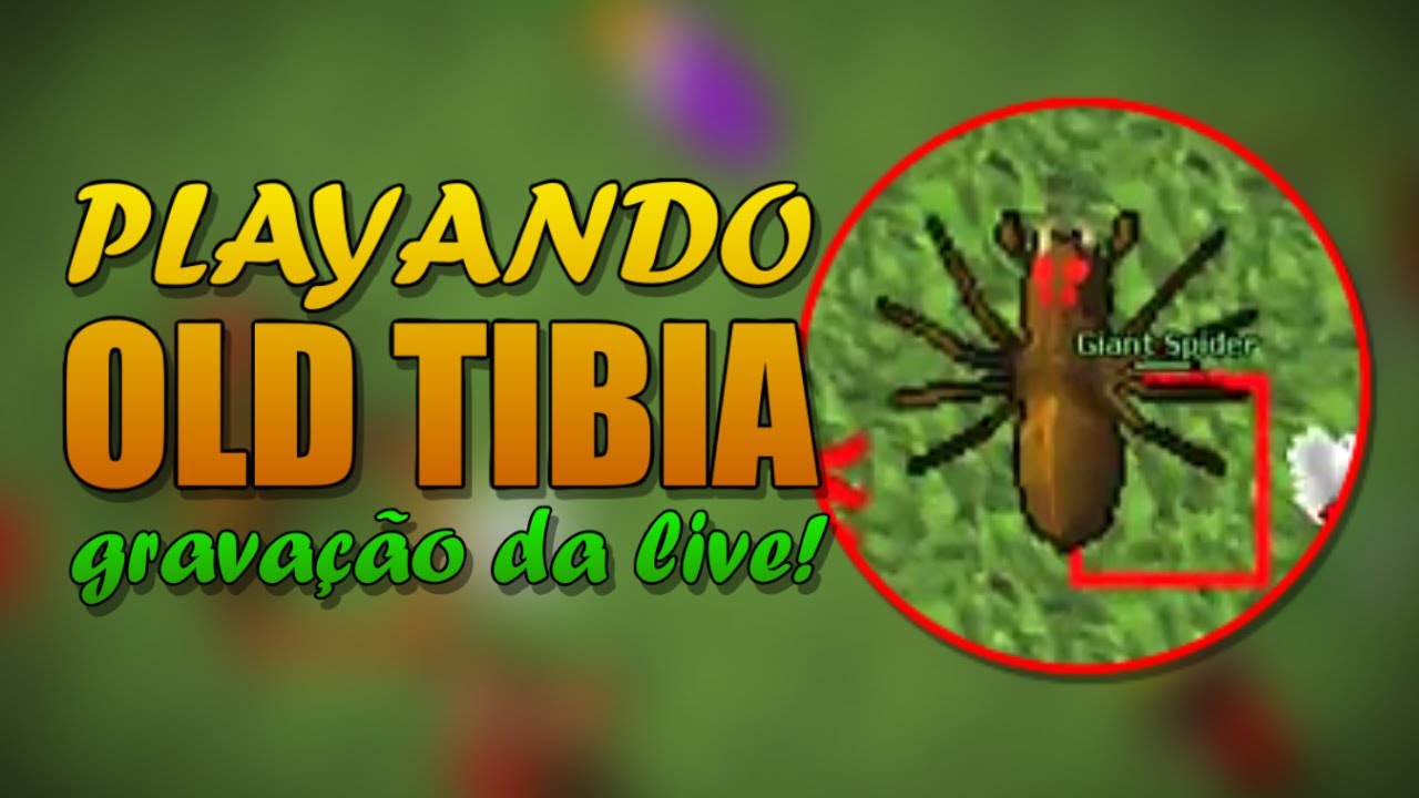 LiveStream #03 - Playando Old Tibia - Ft. Naly - (Nostalrius) - YouTube