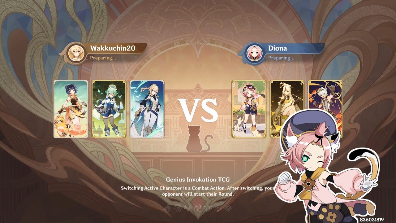 ⦗Genshin Impact TCG⦘- VS Diona (Serious Showdown) - YouTube