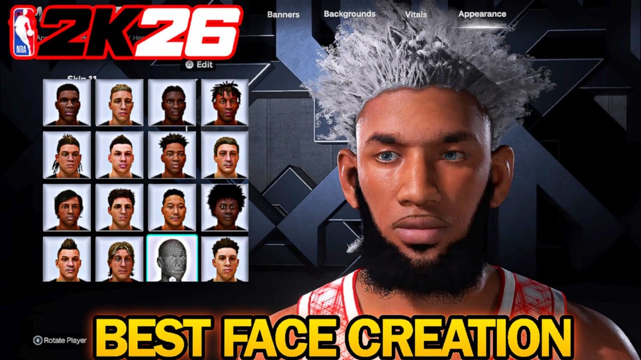 "NEW" NBA 2K26 DRIPPY FACE CREATION - COMP FACE CREATION - YouTube