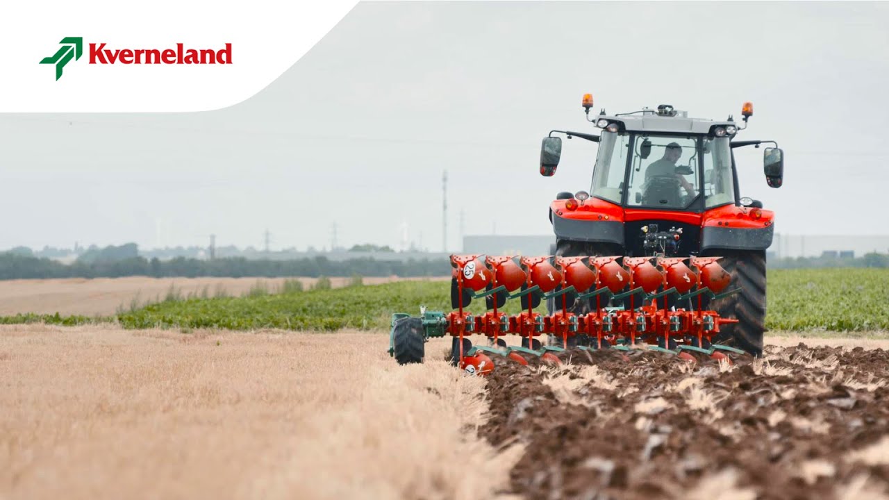Kverneland Ecomat for a high performing shallow ploughing - YouTube