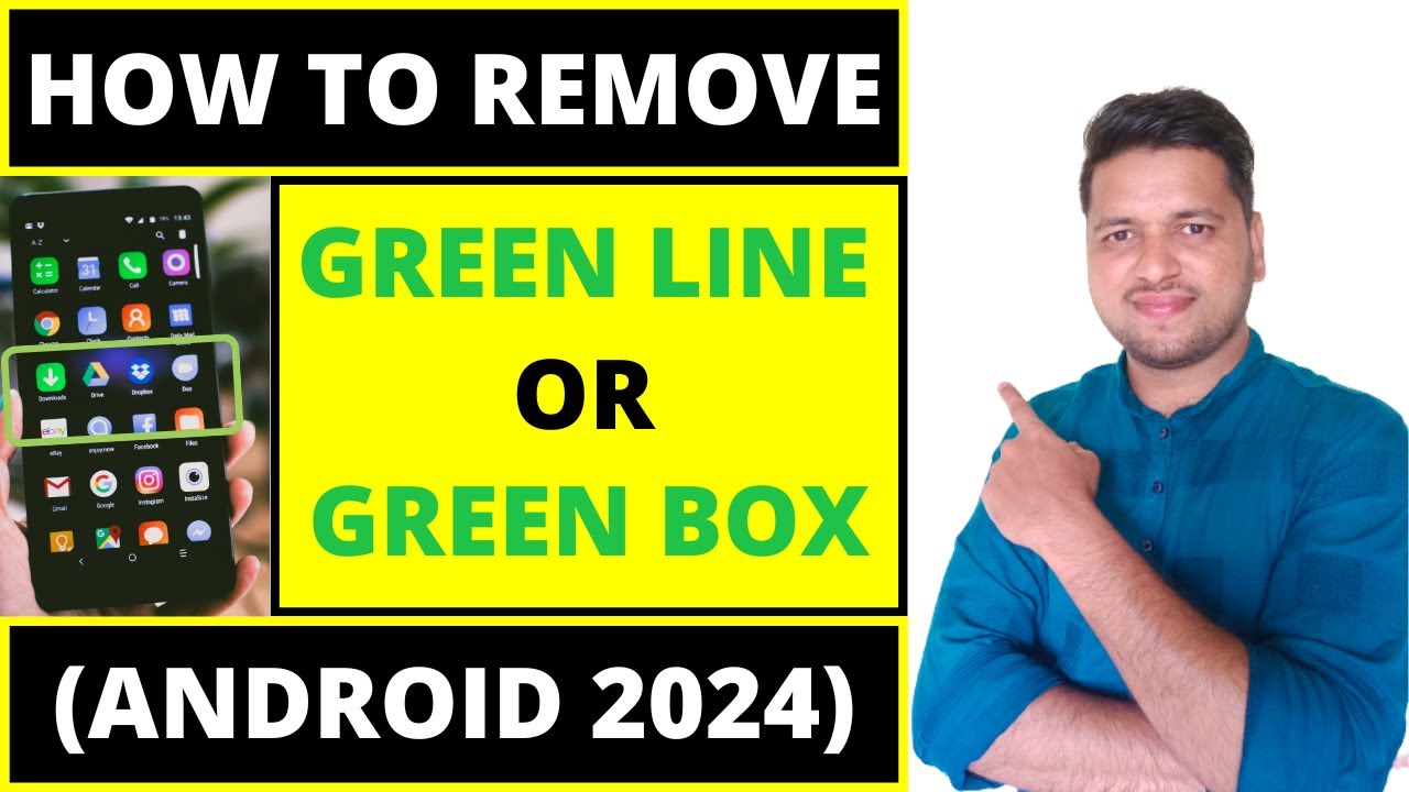 How to remove green line in android phone 2024 | Green line kaise ...