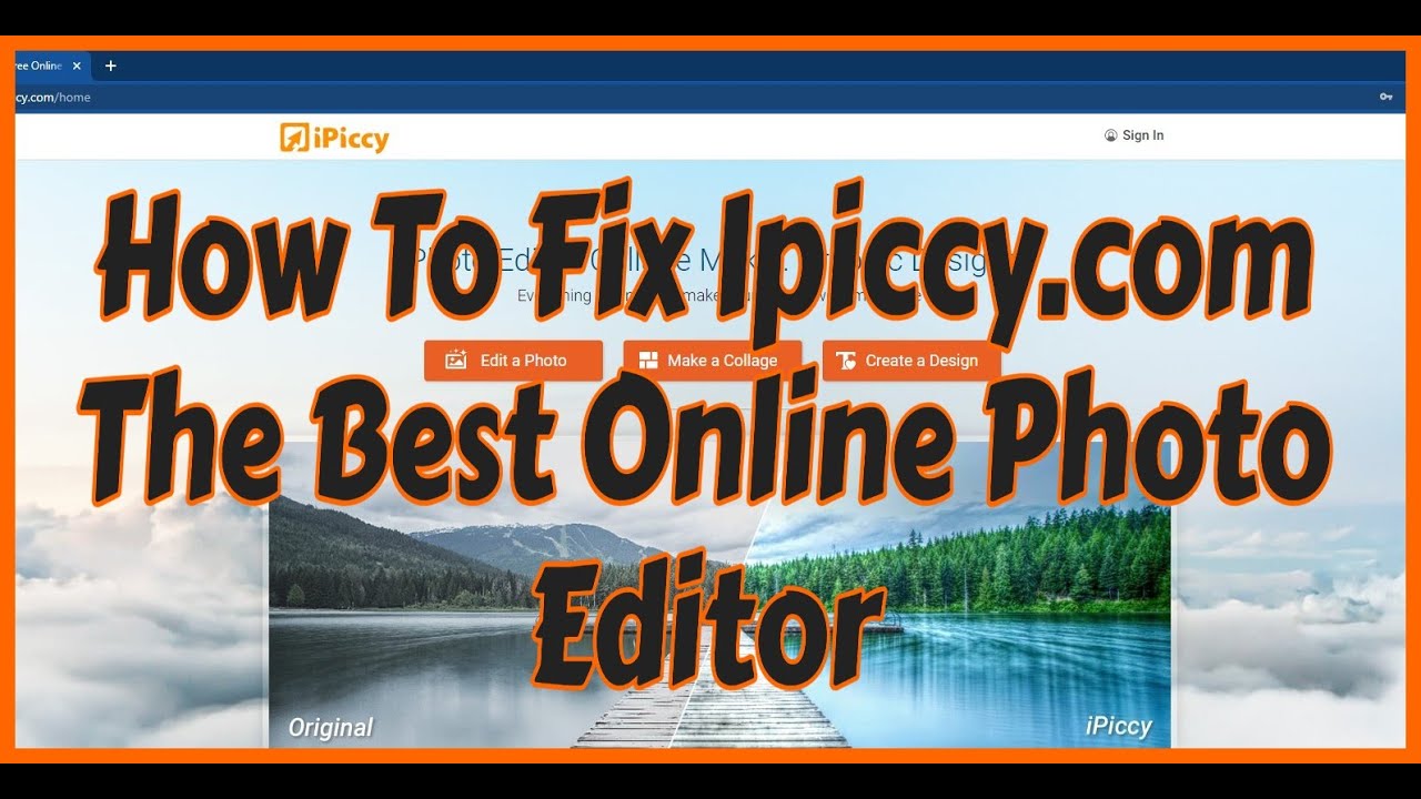 How To Fix Ipiccy.com | Very Easy - YouTube