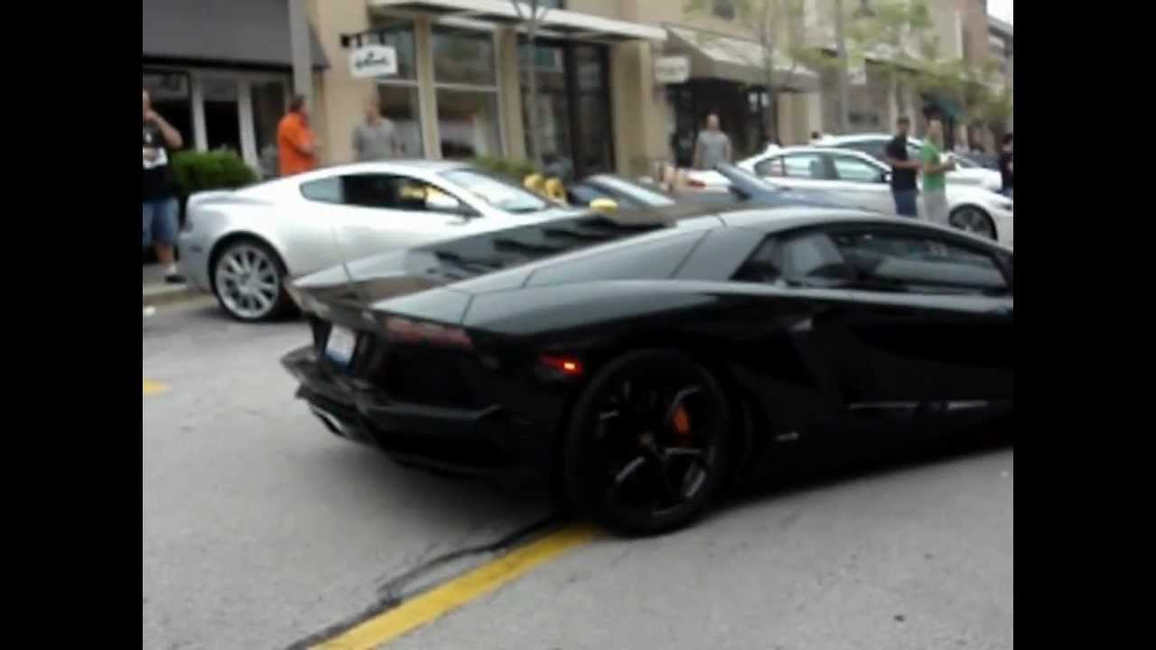 Lamborghini Aventador Parking - YouTube
