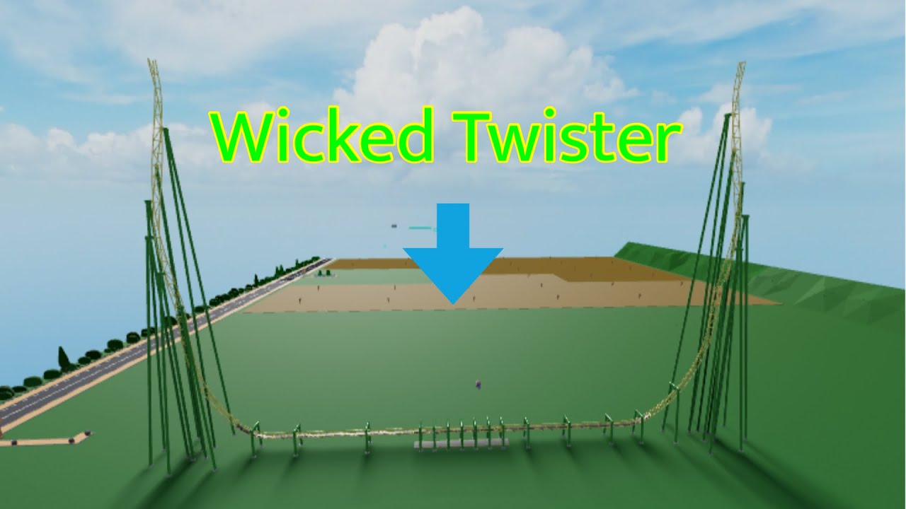 Building every roller coaster at Cedar Point in Roblox - Wicked Twister ...