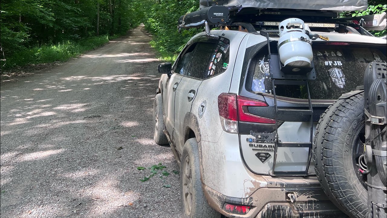 Overlanding the Georgia Traverse Pt. 2 in Subaru Forester Wilderness ...