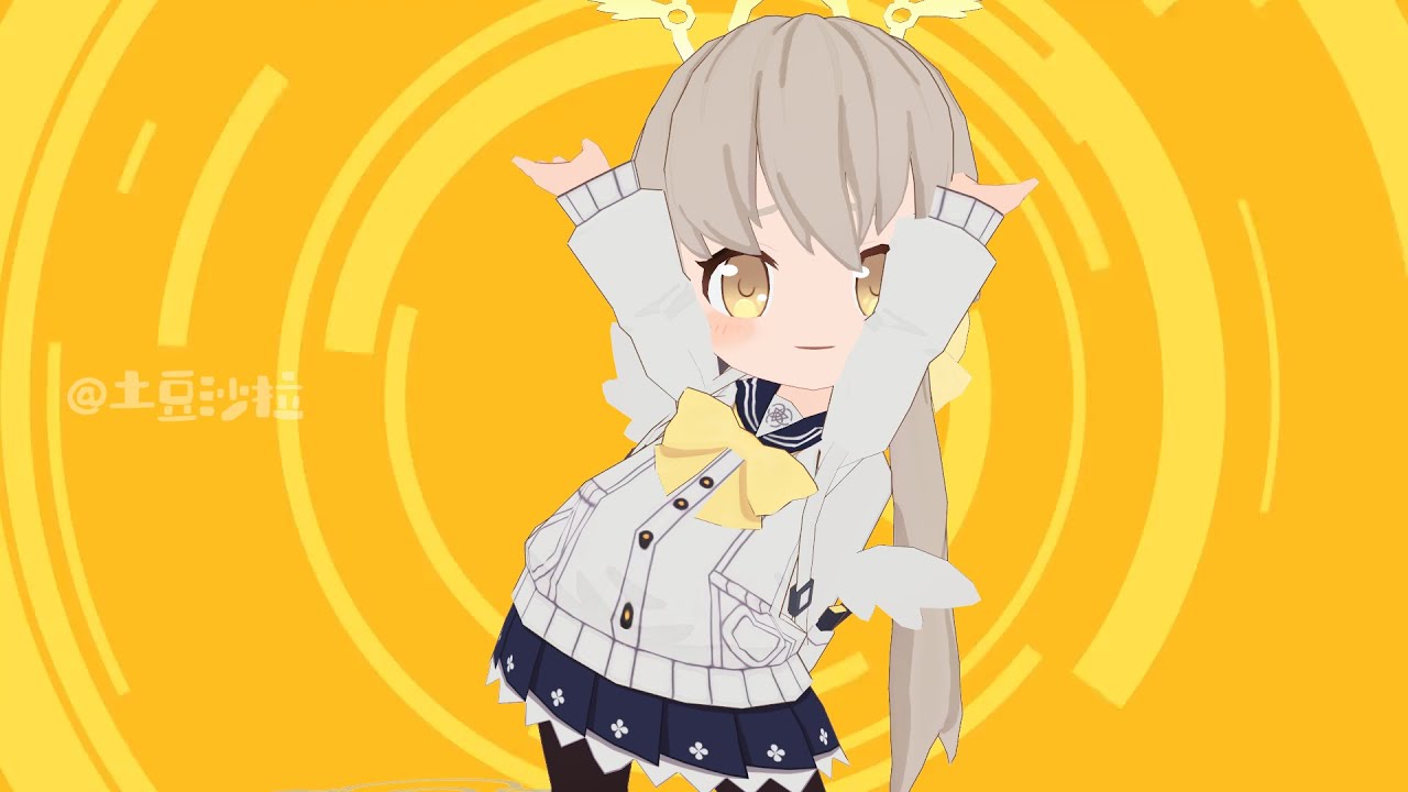 Hifumi sexyback groove 日步美迷因舞蹈 [Blue Archive MMD Animation] - YouTube