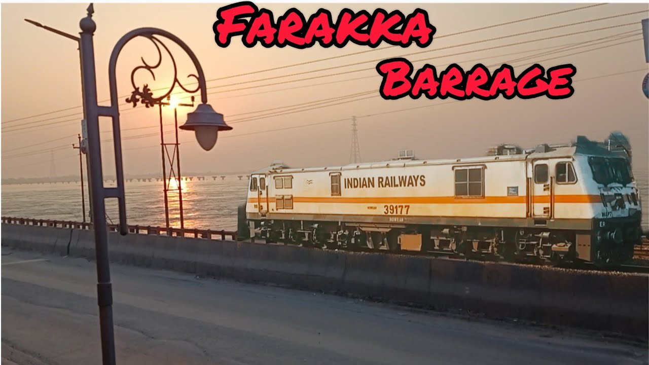 #farakka Barrage #farakka dam bridge video #farakka dam - YouTube