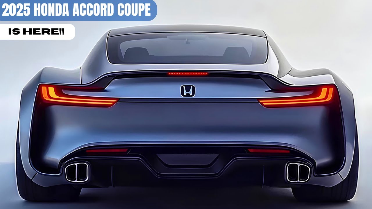 New 2025 Honda Accord Coupe Sedan Is Here - Stunning New Features and ...