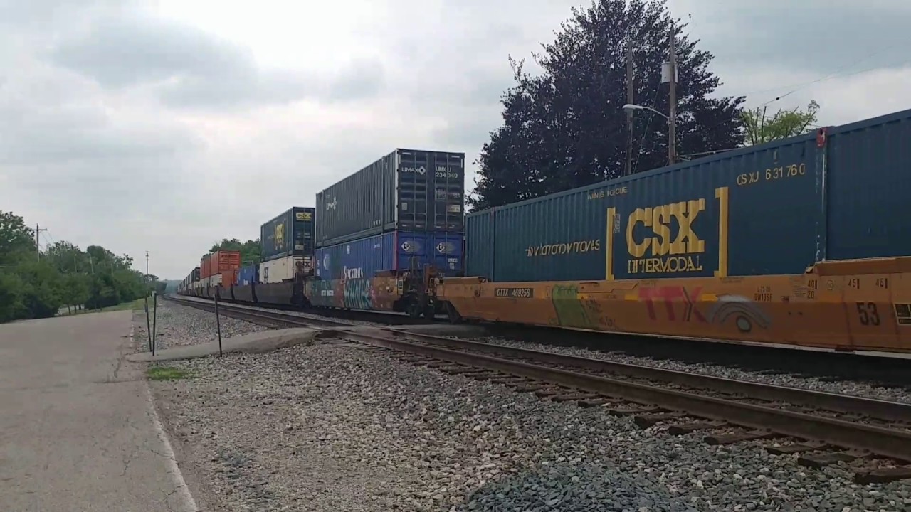 After sitting for about an hour and a half the southbound CSX ...