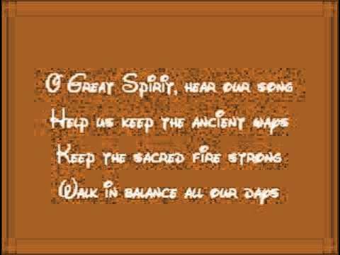 Pocahontas-Steady As The Beating Drum Lyrics - YouTube