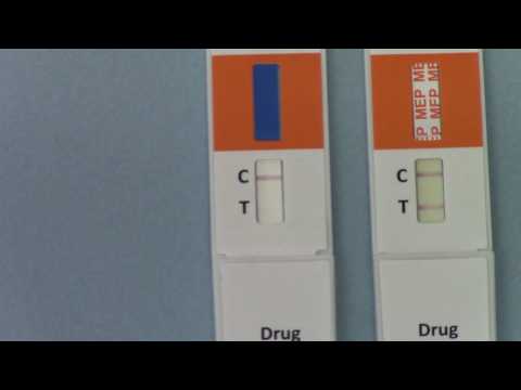 Positive and negative drug test results. A guide to interpreting urine drug test kit results