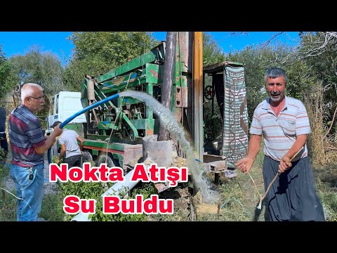 45 METRE DERİN SONDAJ KUYUSU AÇTIK !