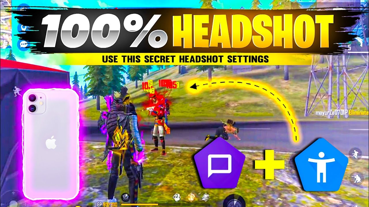 Top 10 Secret mobile settings for headshot in free fire | Free Fire ...
