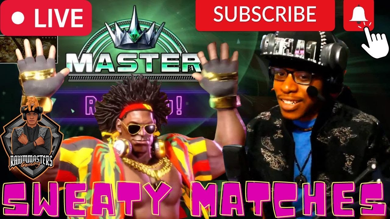 🏃💨 RANDOM YOLO DRIVE RUSH Deejay Master Rank | Street fighter 6 Live ...