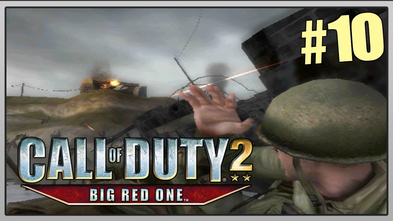 Call of Duty 2: Big Red One #10 - The Great Crusade (D-Day Level) Pt 1 ...