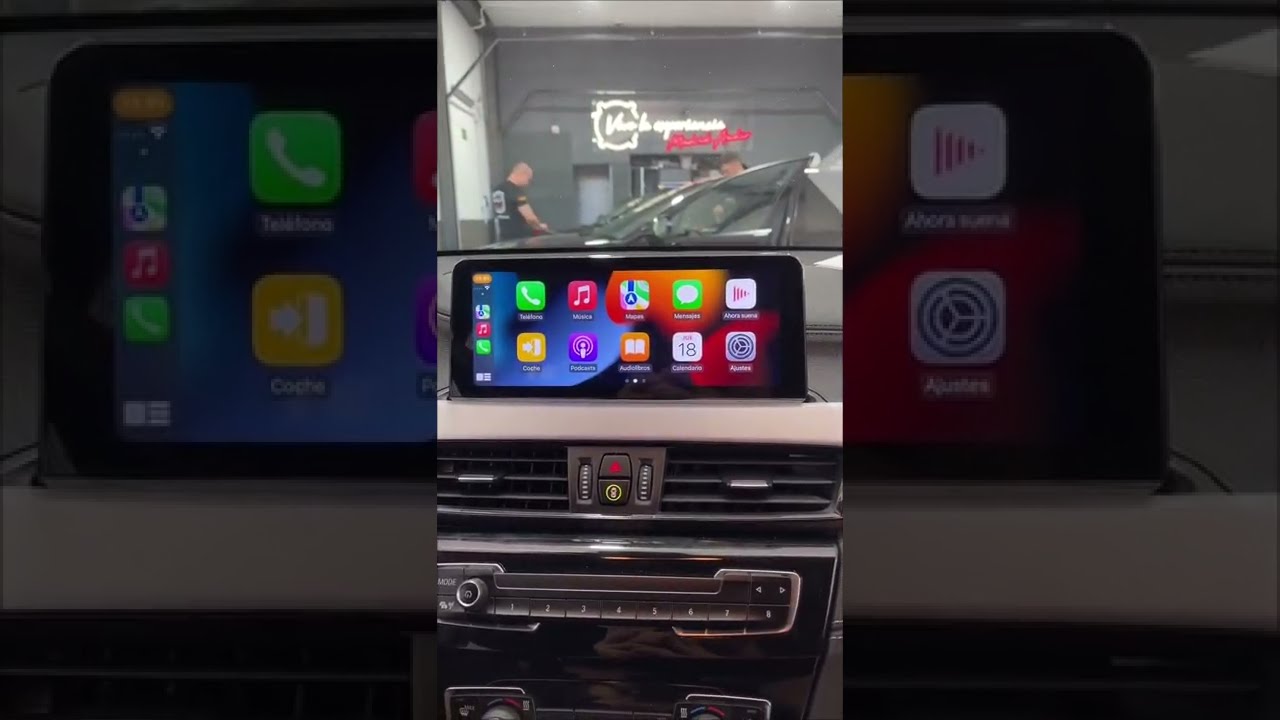 Pantalla Carplay/ Android Auto para BMW X2 | Navisson #shorts - YouTube