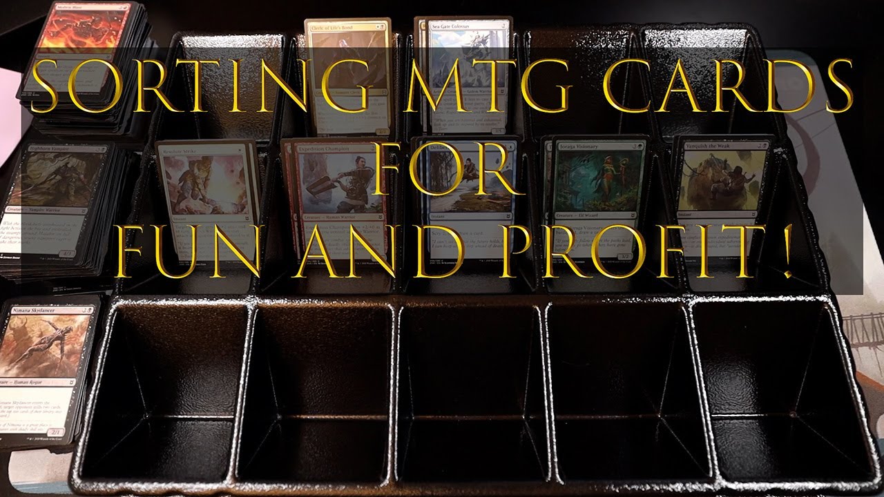 How to sort Magic: the Gathering cards for deck building, binder ...