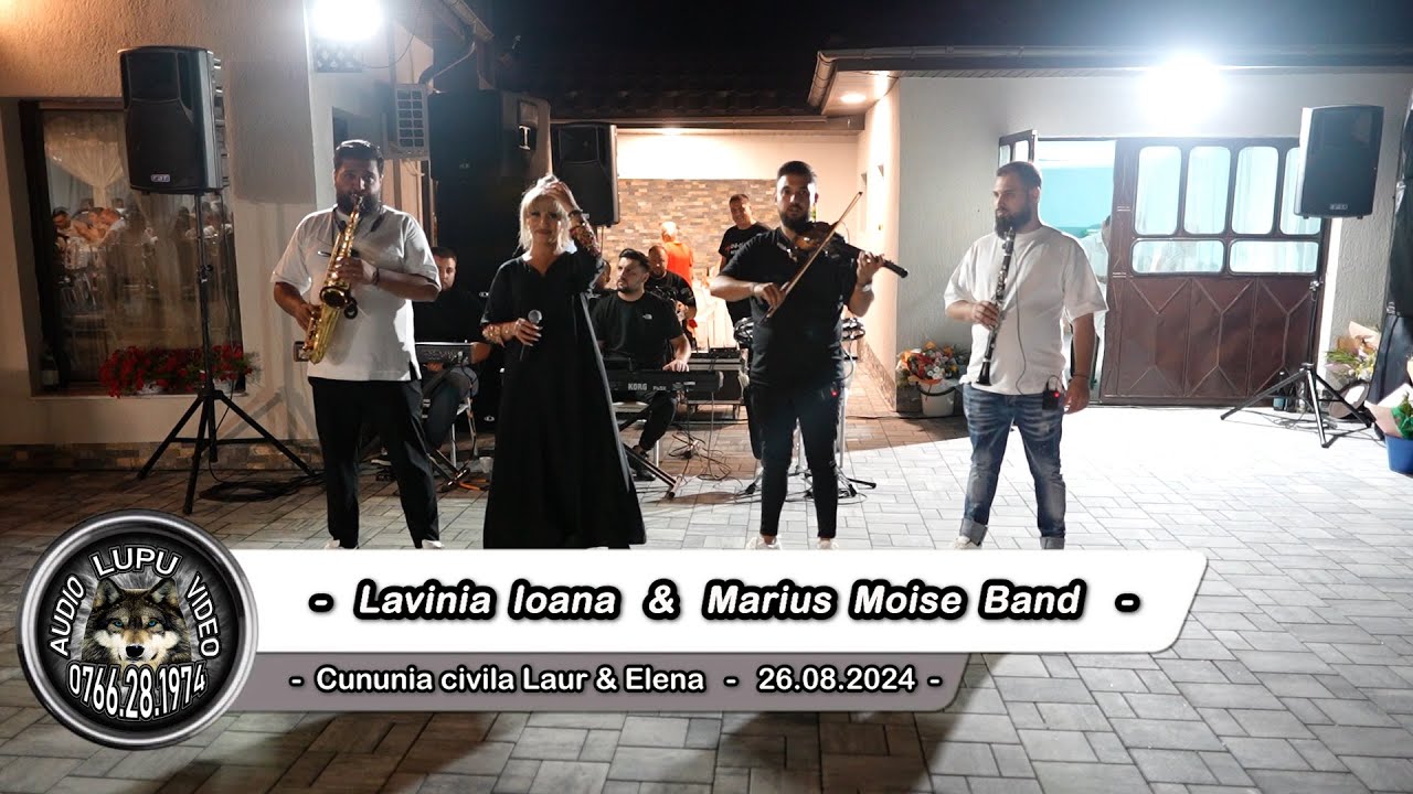 Cununie civila Laur & Elena - 9 - Lavinia Ioana & Marius Moise Band ...