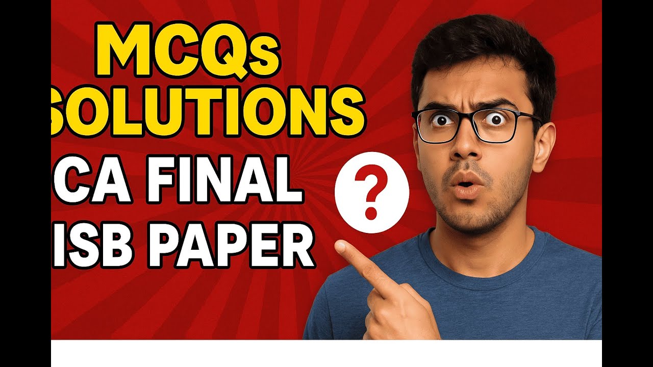 CA Final IBS Paper Review - YouTube