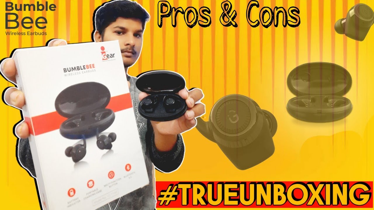 iGear Wireless Earbuds Unboxing With Pros and Cons!!! - YouTube