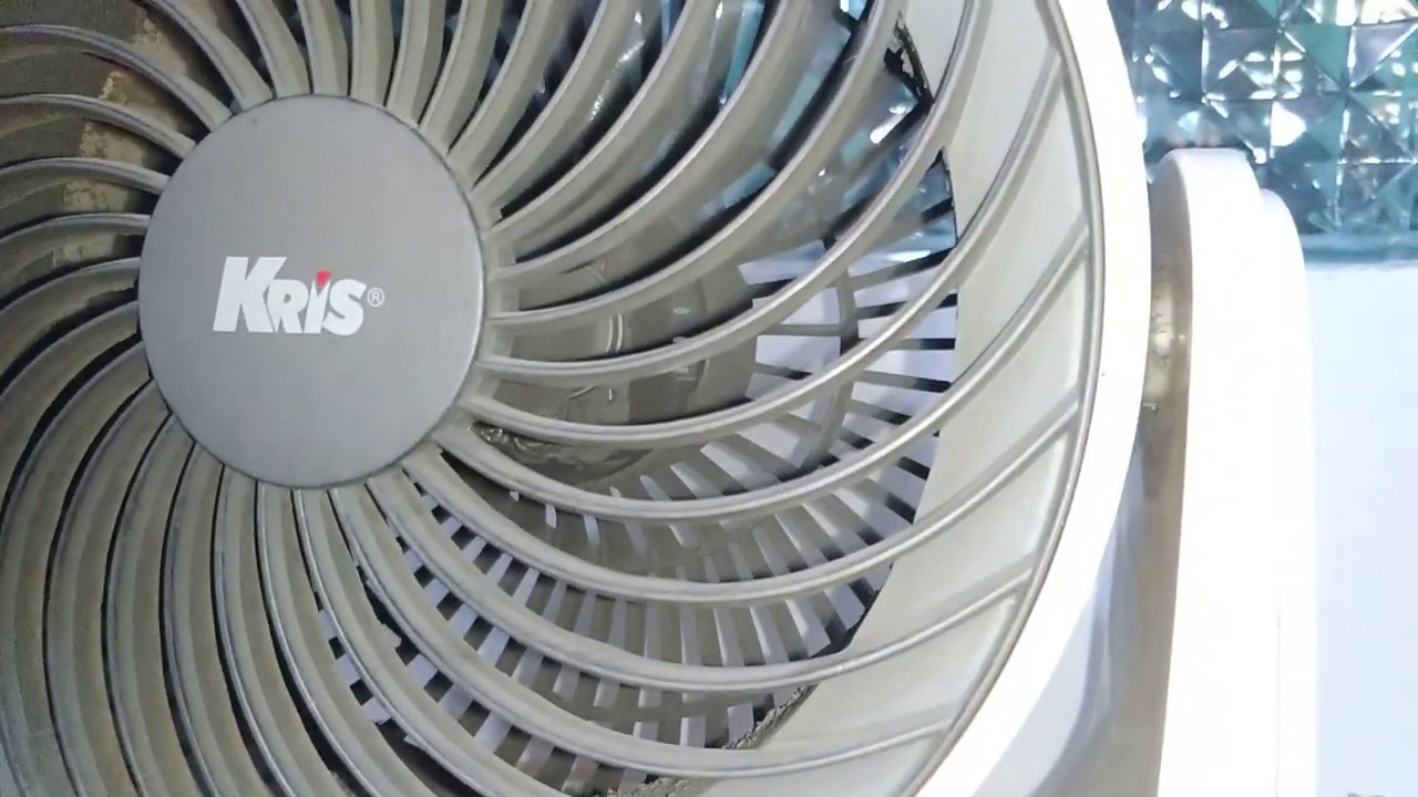 Kris Desk Fan "8" - YouTube